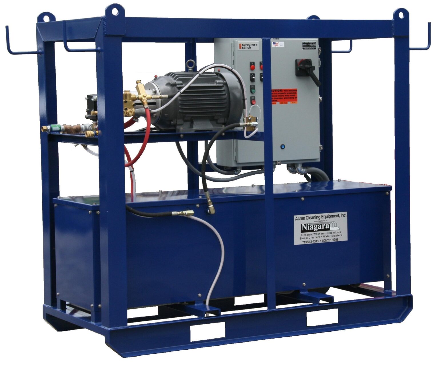 Electric Heated Pressure Washer for Heavy Industries - ACME Cleaning ...